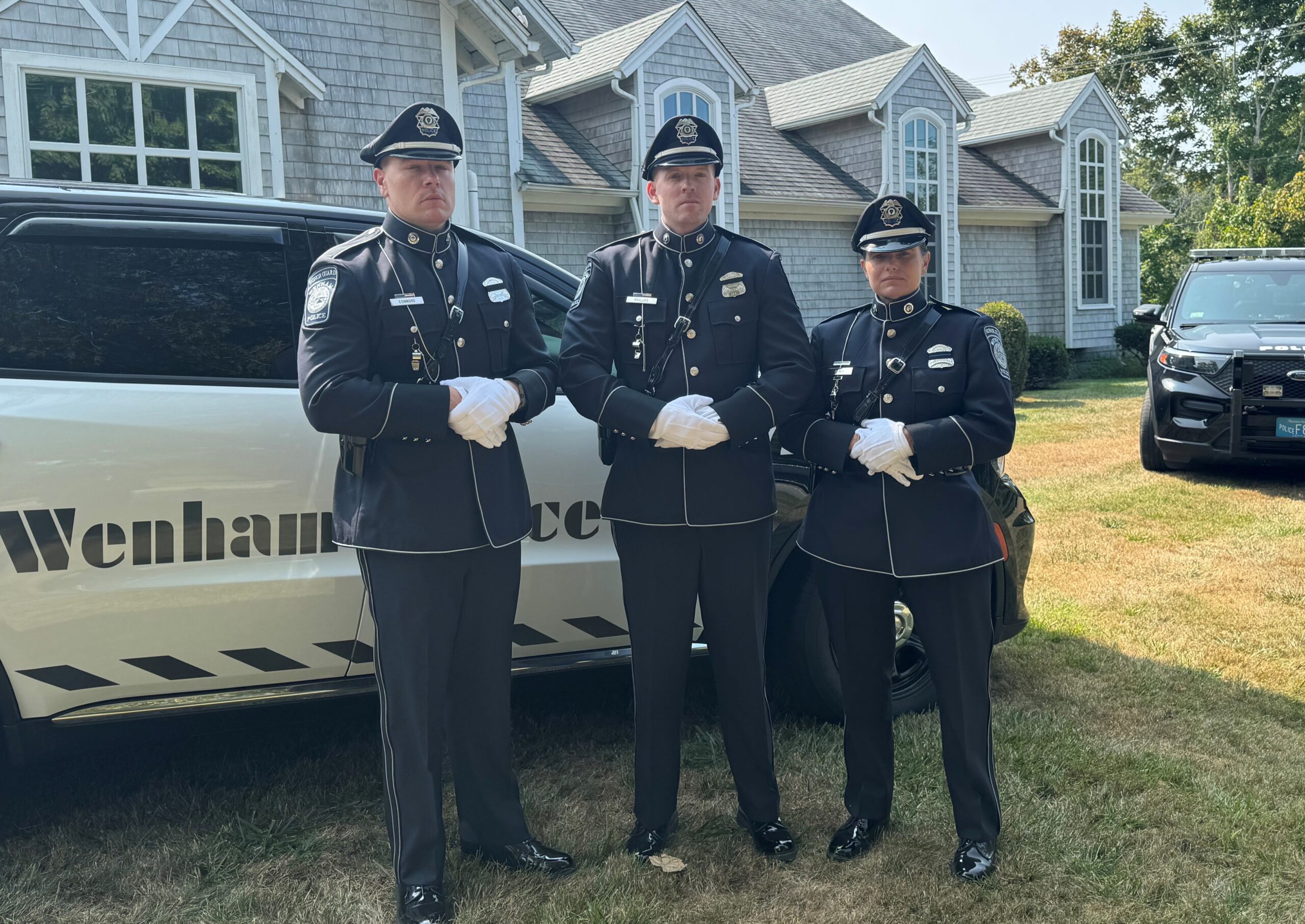 Wenham Police Recognizes Honor Guard Members – Wenham Police Department