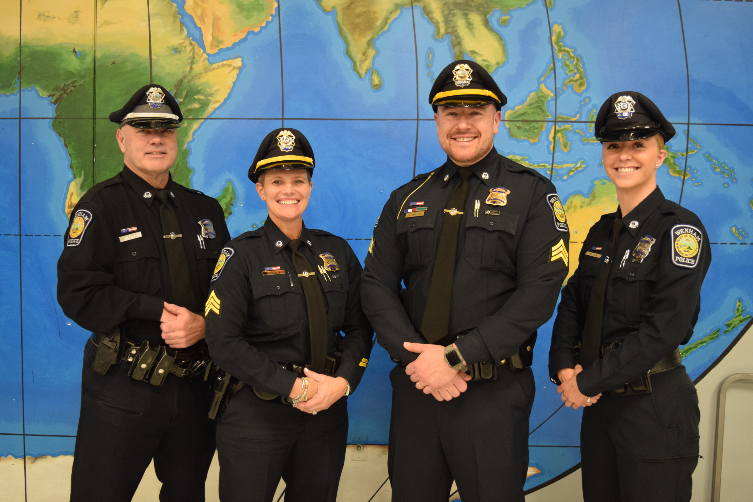 New Officers and Supervisors Sworn In by Wenham Police – Wenham Police ...